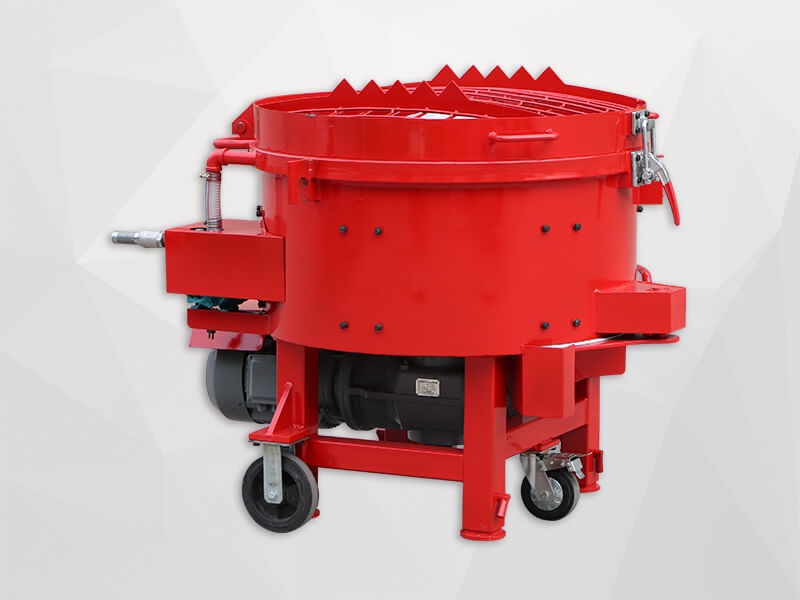 250kg pan type refractory mixer