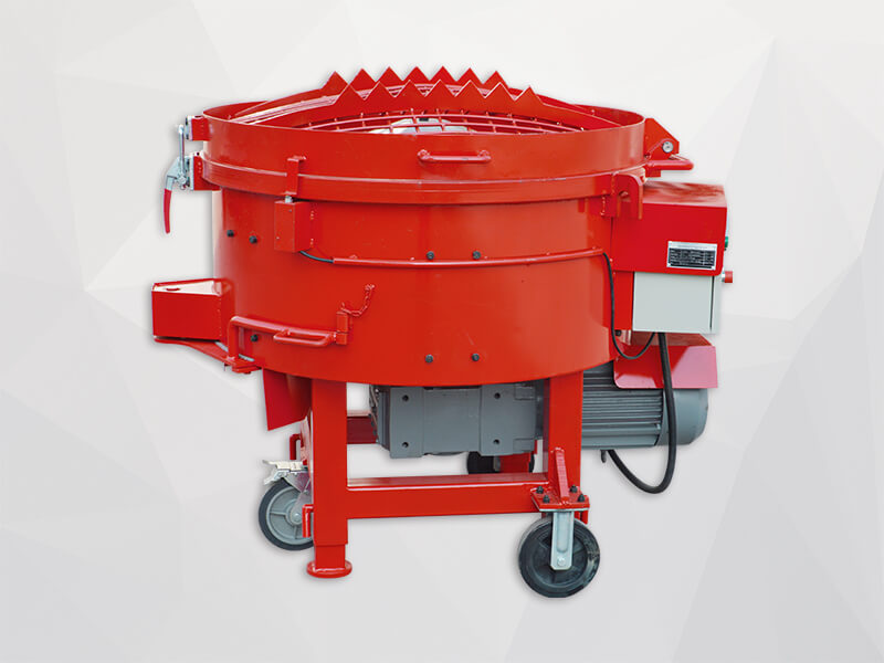 250kg pan type refractory mixer