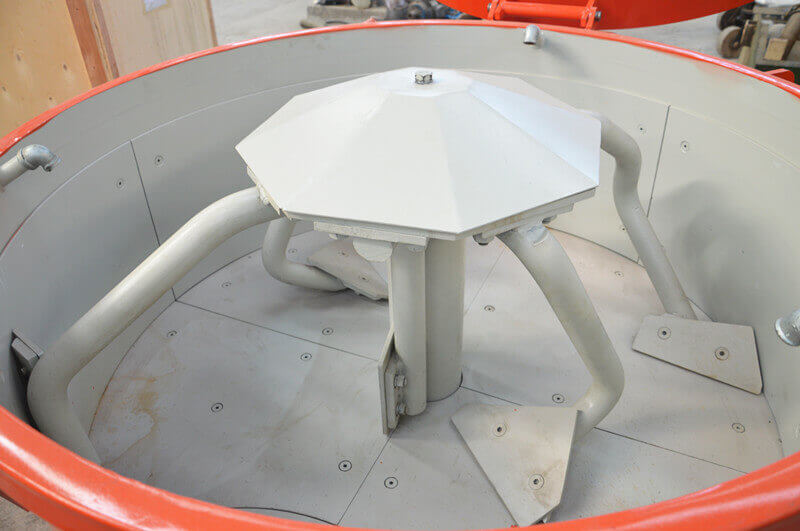 250kg pan type refractory mixer