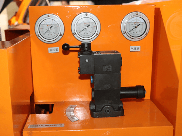 rotary machine for pea gravel backfilling