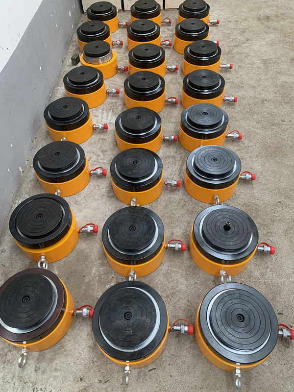 150 ton hot sell single acting steel lock nut hydraulic jack ...