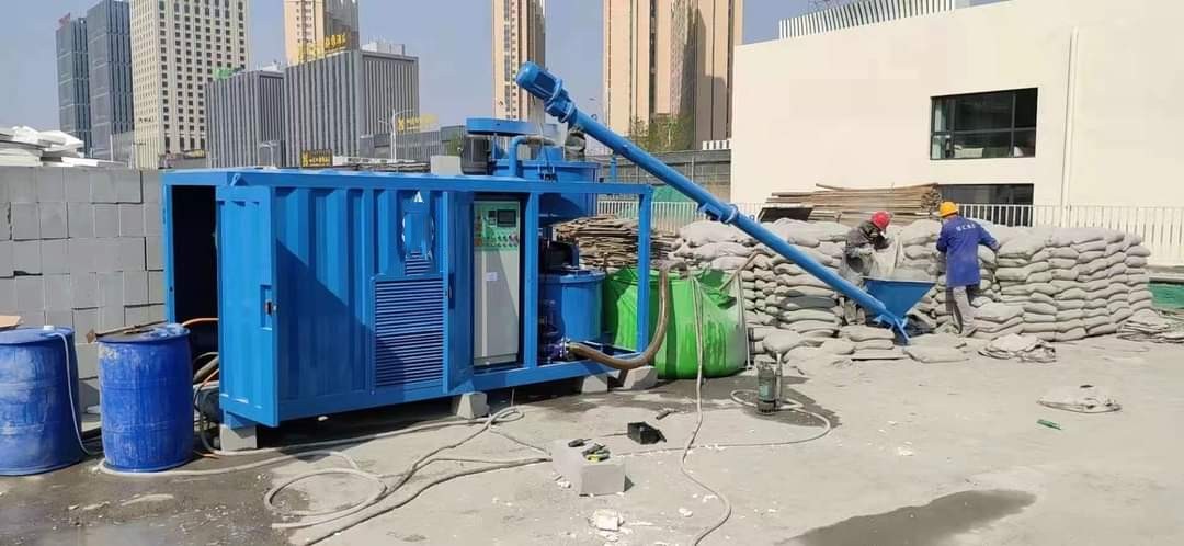 cellular lightweight foam concrete brick plant with CE ISO--Leadcrete ...